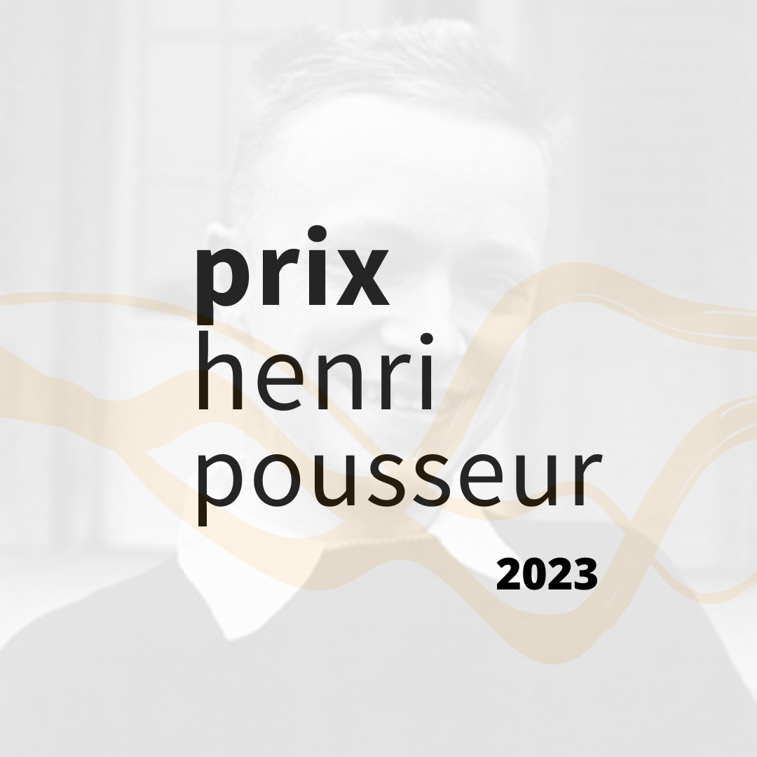Centre Henri Pousseur - Prix Henri Pousseur 2023
